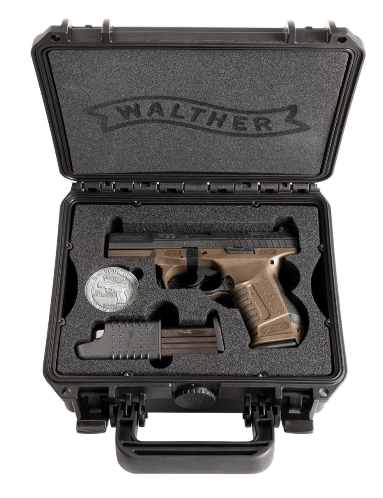WALTHER P99 AS “FINAL EDITION”, LIMITED EDITION ONE OF 500 9x19mm